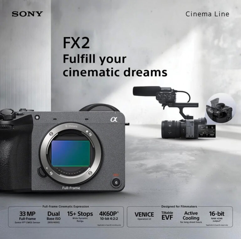 Sony FX2 announced - a cheaper FX3 with a7 IV sensor and EVF - EOSHD ...
